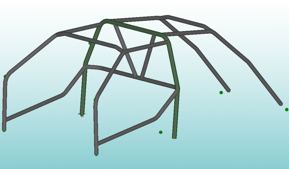 VB - VL Commodore ANDRA 6 Point Cage Kit. – Subroza Race Chassis